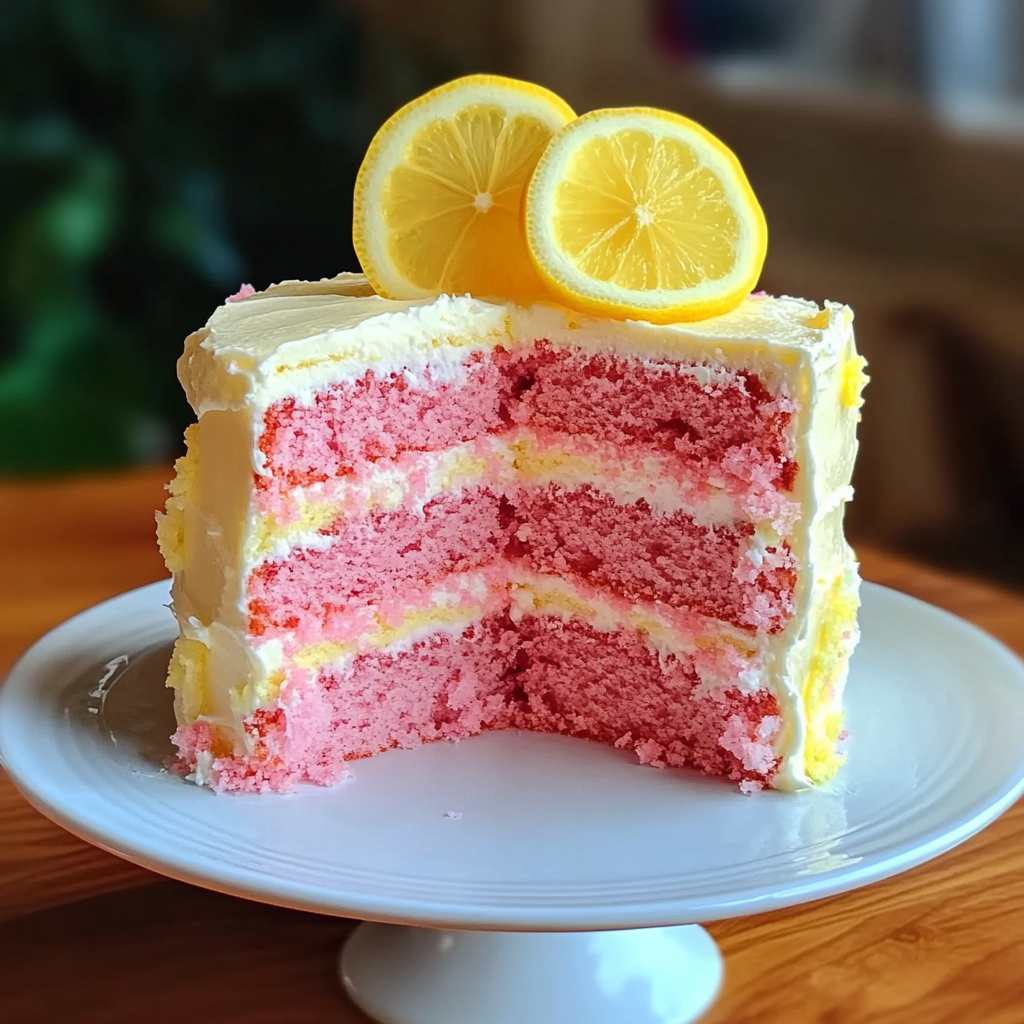 Pink Lemonade Cake
